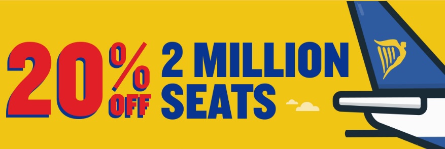 ryanair massive sale - TravelFree