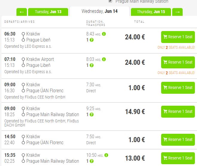 MEGA!! FLIXBUS tickets for €1! - TravelFree