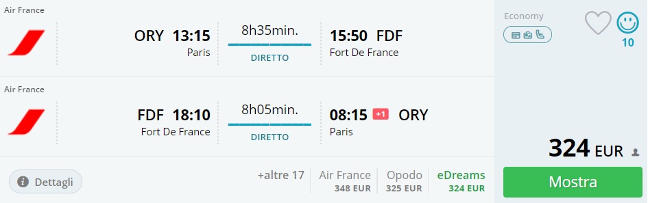 Direct flights from Paris to Guadeloupe / Martinique for €324! - TravelFree