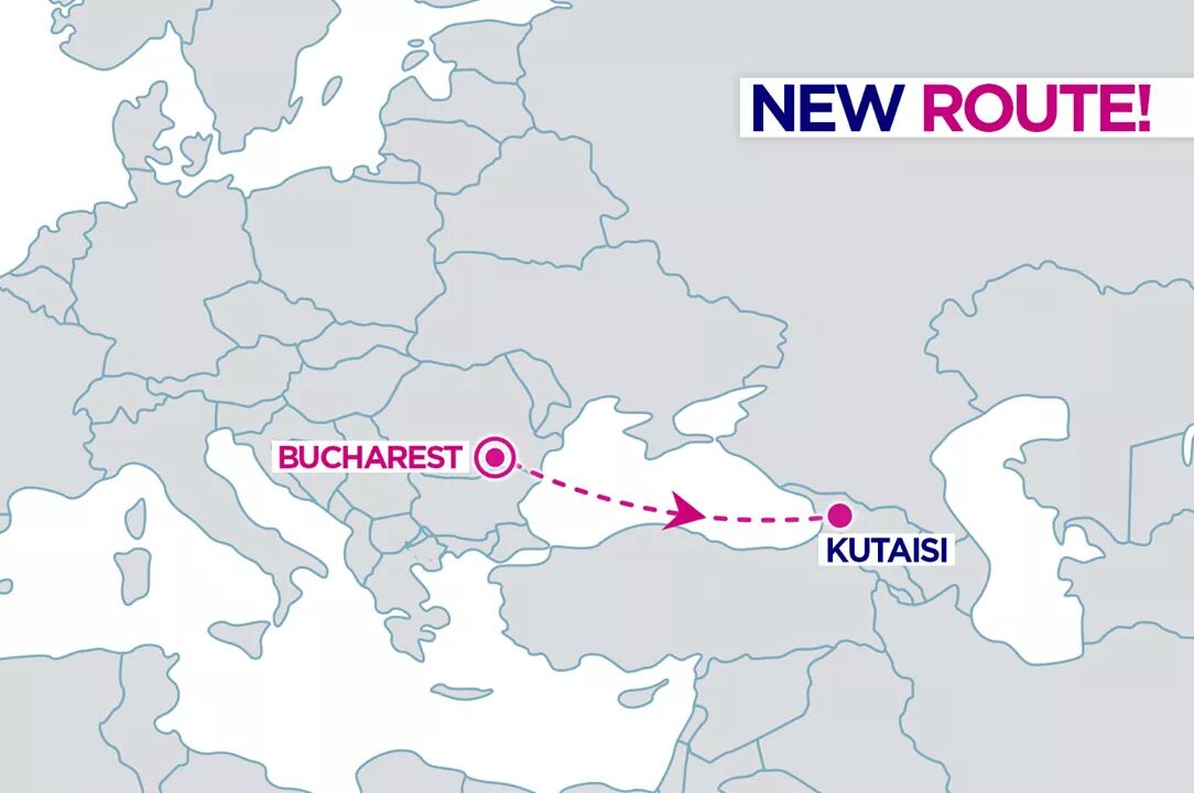 New WizzAir route to Kutaisi from Bucharest! - TravelFree
