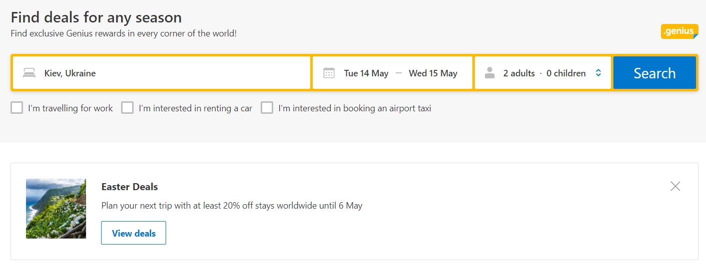 Booking Com Promotion 2019 From 20 Discount Stays Worldwide Travelfree