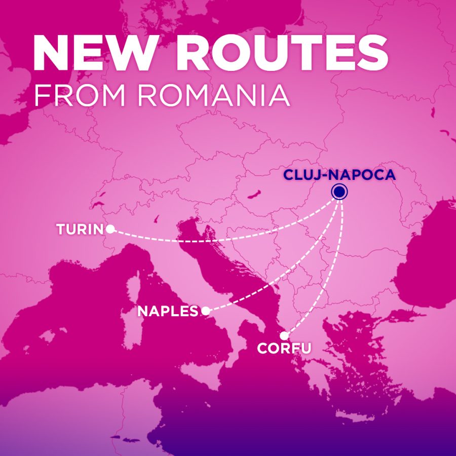 Wizz Air 3 New Routes from ROMANIA - TravelFree