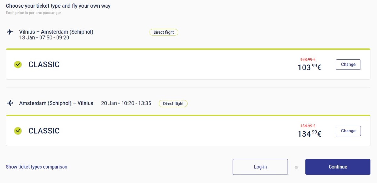 airBaltic PROMO CODE: €40 DISCOUNT on CLASSIC tickets - TravelFree